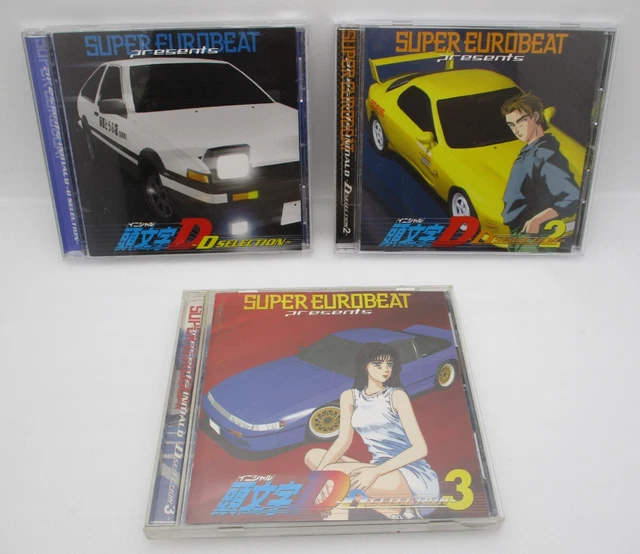 CD SUPER EUROBEAT presents INITIAL D SELECTION 1 2 3 3CDs Set Japan import £139.91 - PicClick UK