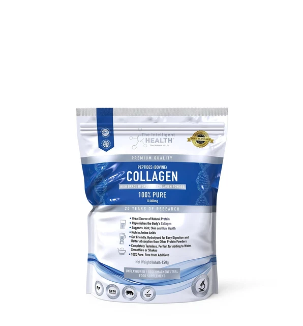 HYDROLYSED COLLAGEN POWDER (Bovine) - High Protein Grass Fed ...