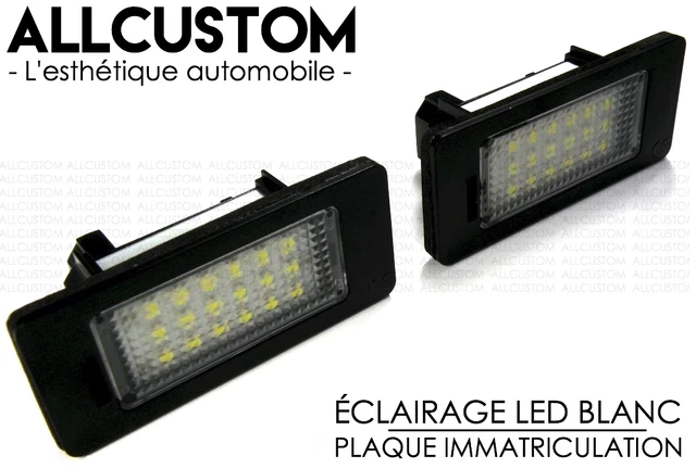 LED PLAQUE IMMATRICULATION pour BMW E39 E46 M3 E60 E61 E82 E88 E90 E91 E92 E93 EUR 15,99 ...