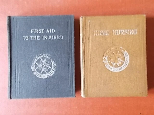 VINTAGE WW2 THE St John Ambulance Association first aid book & Home ...