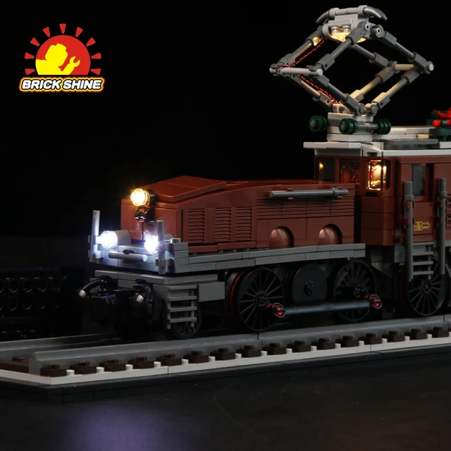 BRICK SHINE-LED LIGHT Kit for LEGO Crocodile Locomotive 10277 - Top ...