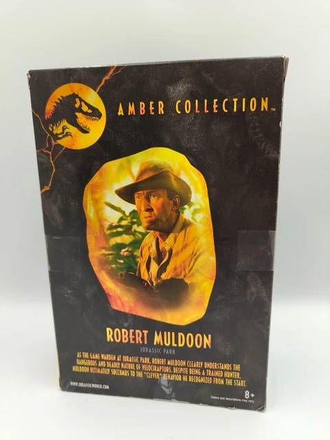 JURASSIC WORLD AMBER Collection Robert Muldoon Figure Mattel 2021 ...