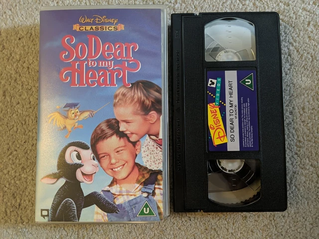 SO DEAR TO My Heart-VHS VIDEO-WALT DISNEY CLASSICS £3.99 - PicClick UK