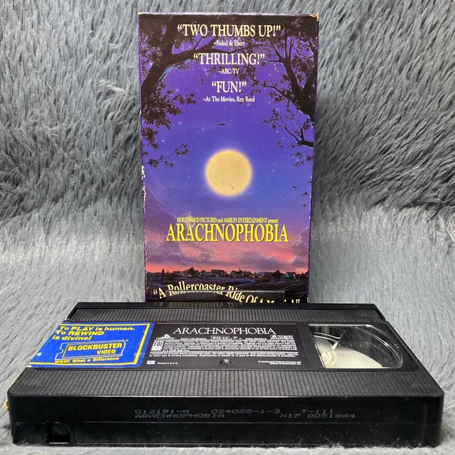 ARACHNOPHOBIA VHS 1991 Hollywood Pictures Home Video Cult Horror Comedy ...
