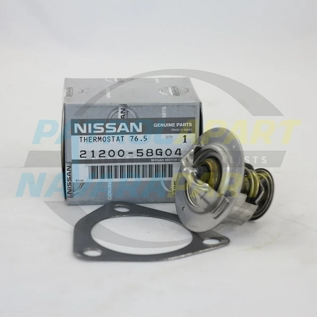 GENUINE NISSAN PATROL Thermostat GQ GU TD42 with Gasket (2120058G04KIT ...
