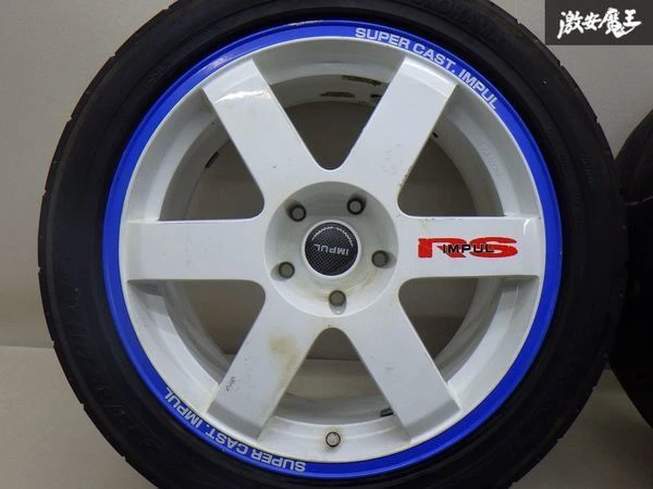 JDM RAREIMPUL IMPUL RS Super Cast Wheel 17 inch 8.5J +35 114.3 5H Stag ...
