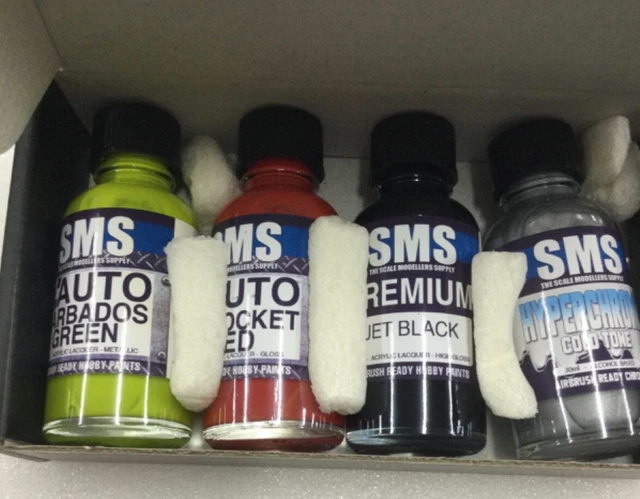 SCALE MODELLERS SUPPLY SMS Holden HQ Acrylic Colour Set $39.00 ...