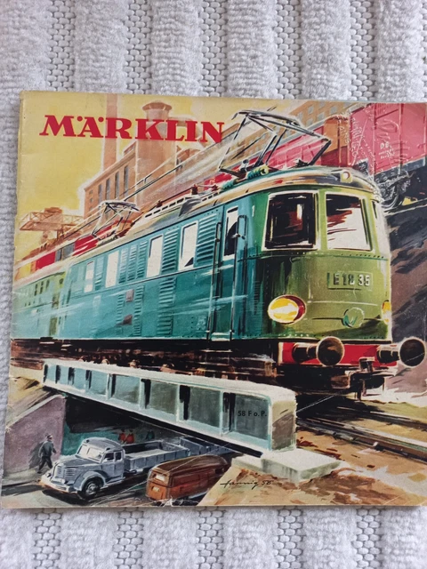 DEUX CATALOGUES MÄRKLIN des années 1958 et 1964-1965 EUR 21,00 - PicClick FR