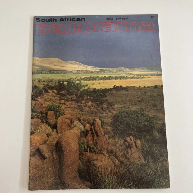 VINTAGE SOUTH AFRICAN PANORAMA MAGAZINE February 1982, Chessmen in ...