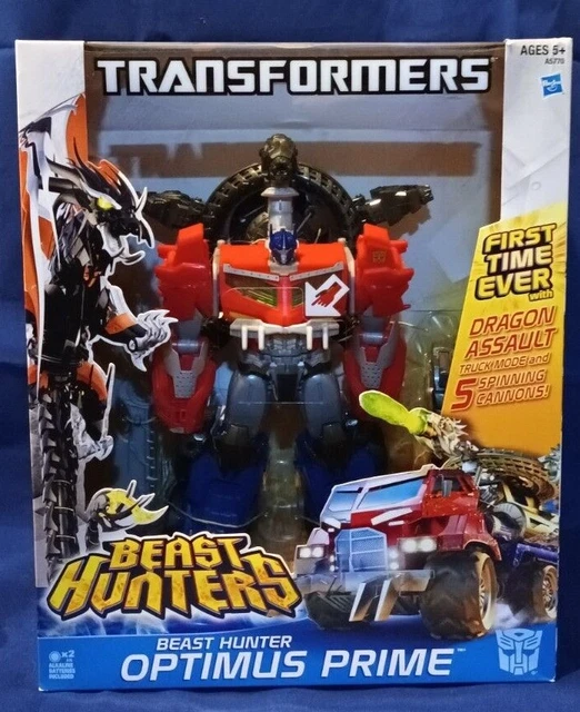 HASBRO TRANSFORMERS OPTIMUS PRIME Beast Hunters DRAGON ASSAULT - BNIB ...