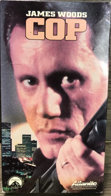 COP (VHS, 1988) James Woods, Lesley Ann Warren Atlantic Entertainment ...