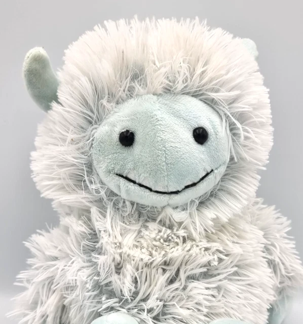 SNOWBALL THE YETI Card Factory Hairy Smiley Blue Plush Toy 32 cm £10.99 ...