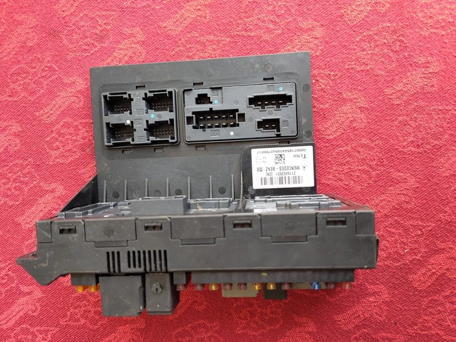 MERCEDES E CLASS W211 E320 CDI Front Sam Module Fuse Box Relay ...