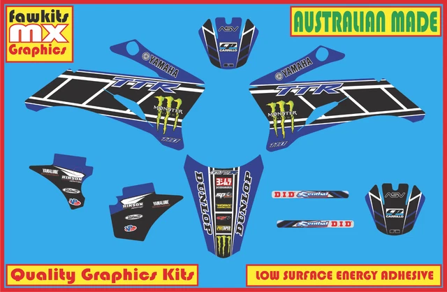 YAMAHA TTR110 2008-2024 Mx Graphics Kit Sticker Kit Stickers Decal ...