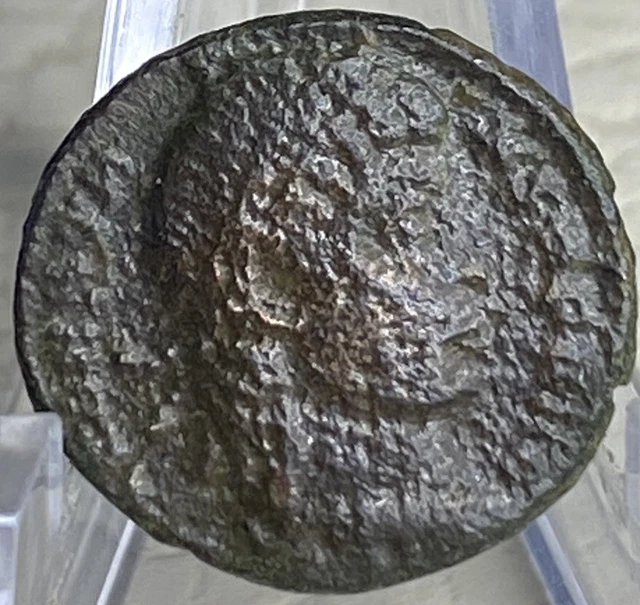 GENUINE ANCIENT ROMAN Coin 337-342 AD Emperor Constans Wreath Authentic ...