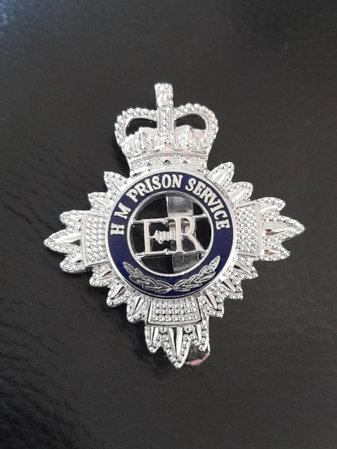 VINTAGE &H.M.PRISON SERVICE& Cap Badge By Gaunt B'HAM £15.00 - PicClick UK