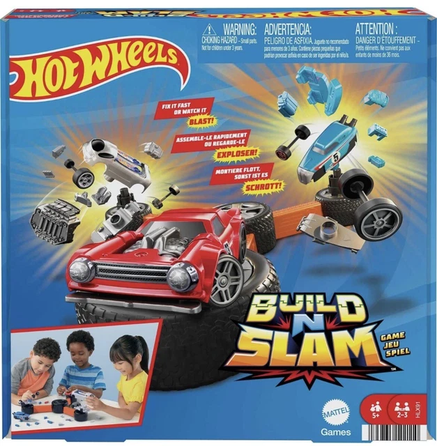 MATTEL GAMES - Hot Wheels BUILD 'N SLAM GAME - Neuf EUR 23,26 - PicClick FR