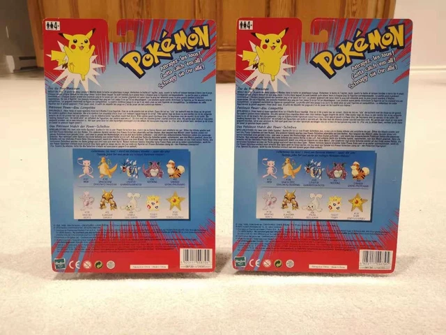 RARE! NEW! POKEMON Battle Figures Hasbro Tomy Alakazam Nidoking Staryu ...