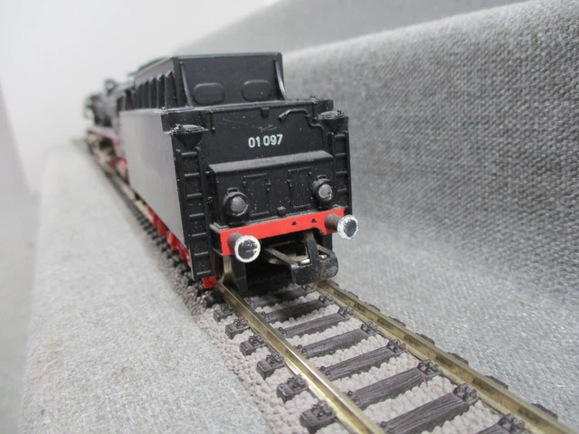 MÄRKLIN H0 LOCOMOTIVA a vapore locomotiva tender traino delle ferrovie ...