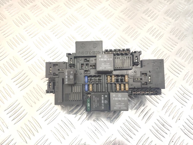 MERCEDES-BENZ GLC COUPE C253 fuse box A2229063202 2.10 diesel 13507910 ...