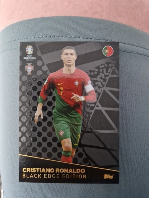 MATCH ATTAX EURO 2024 Black Edge Cristiano Ronaldo £1.36 - PicClick UK