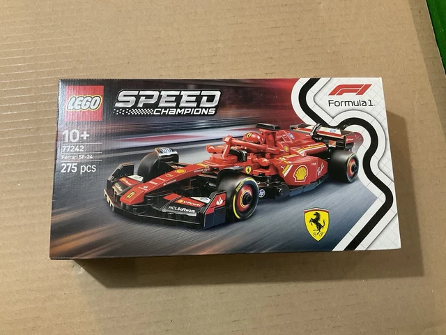 LEGO SPEED CHAMPIONS: Ferrari Sf-24 F1 Race Car (77242) £29.81 ...