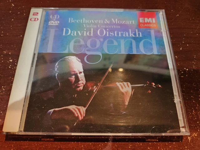 2 CD DVD David Oistrakh EMI Legend Beethoven & Mozart Violin Concertos RARE $28.00 - PicClick CA
