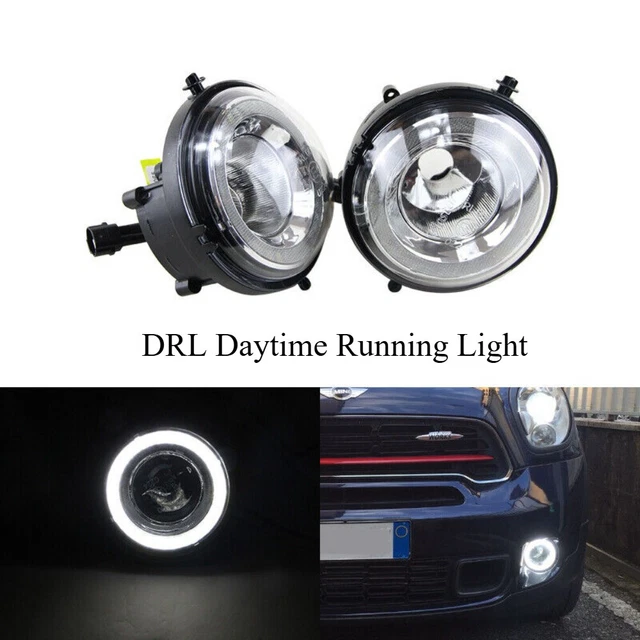 LED FOG DRL Daytime Running Light For Mini Cooper R55 R56 R59 R57 R58 ...