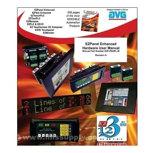 EZ-PANEL-M, HARDWARE and Installation Manual MFGD $38.17 - PicClick