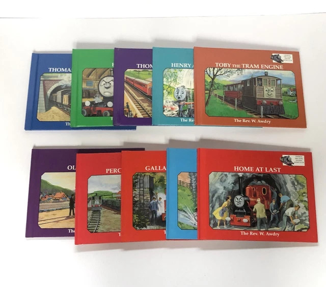 THOMAS THE TANK Engine, Vintage rare book club 10 Books . Grolier hard ...