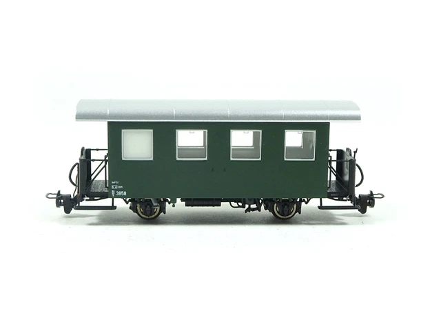 PERSONENWAGEN SCHMALSPUR SPANTENWAGEN ÖBB, Roco H0e 34100 neu OVP EUR ...