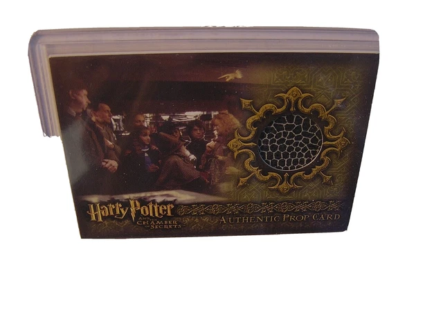 HARRY POTTER-SCREEN USED-RELIC-PROP Card-Gilderoy Lockhart's Magical Me ...