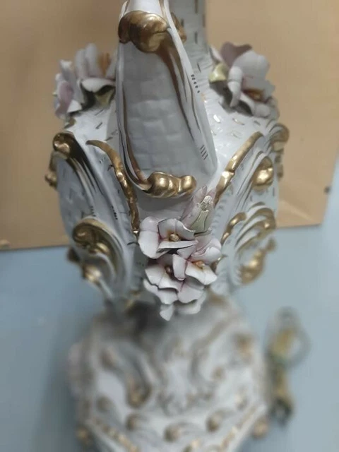 LAMPADA VINTAGE CAPODIMONTE made in Italy by Galdi EUR 100,00 - PicClick IT