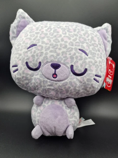 GUND DROPS SLEEPY Gina Spots Series 2 Collectable Purple Leopard Plush ...