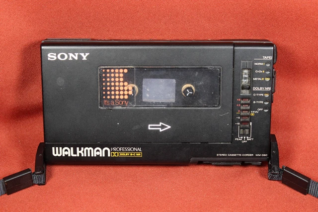 VINTAGE SONY WALKMAN Professional WM-D6C Cassette Player Recorder For ...