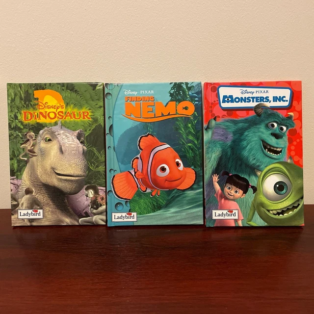 DISNEY LADYBIRD BOOKS, Dinosaur, Finding Nemo, Monsters Inc. £4.50 ...
