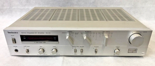 TECHNICS SU-V3 VINTAGE Stereo Integrated Amplifier (Spares/Repairs ...