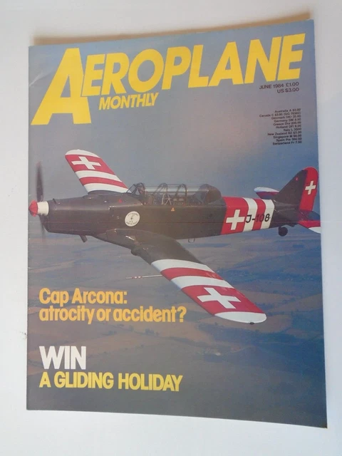 AEROPLANE MONTHLY AVIATION magazine June 1984 £2.75 - PicClick UK