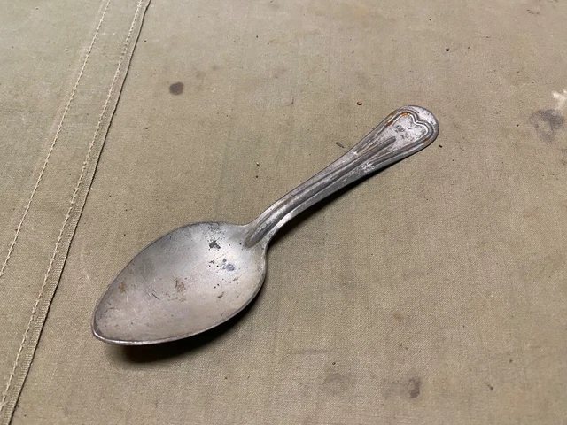 ORIGINAL WWI WWII Us Army M1910 Mess Kit Spoon Utensil £26.66 - PicClick UK ORIGINAL WWI WWII Us Army M1910 Mess Kit Spoon Utensil £26.66 - PicClick UK