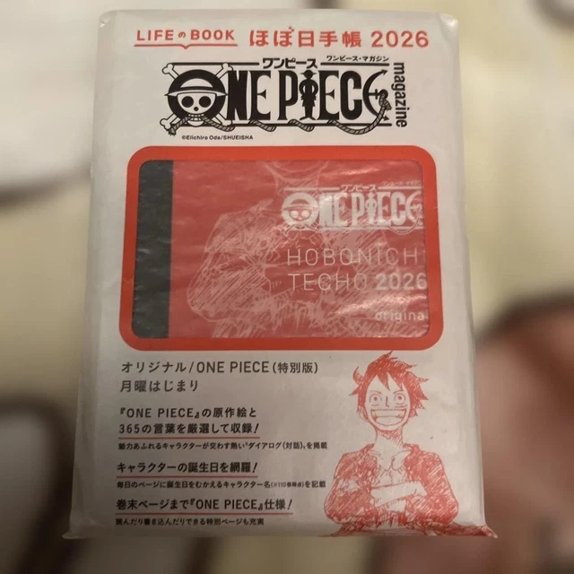 ONE PIECE HOBONICHI TECH 2026 Unopened $123.47 - PicClick CA