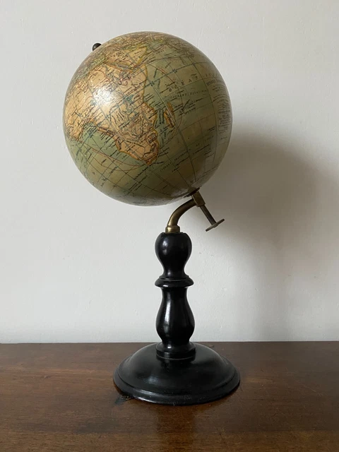 GLOBE TERRESTRE MAPPEMONDE Signe Ikelmer Xixeme Instrument Sciences ...