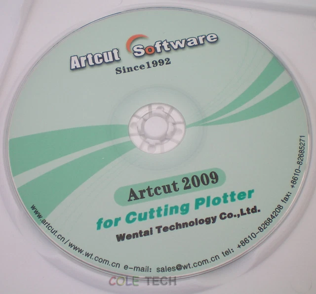 LOGICIEL ARTCUT 2009 Pro pour traceur vinyle signe découpe 9 langues ...