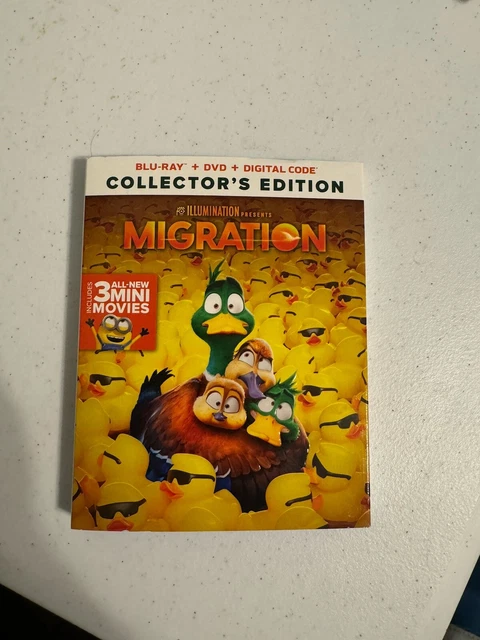 MIGRATION (BLU-RAY + DVD, NO DIGITAL,2023) SLIPCOVER INCLUDED Unwatched $17.79 - PicClick CA