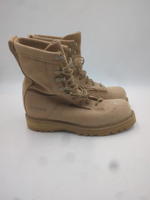 BATES GORE-TEX MILITARY Combat Boots Desert Tan 03-D-0321 Vibram Soles ...