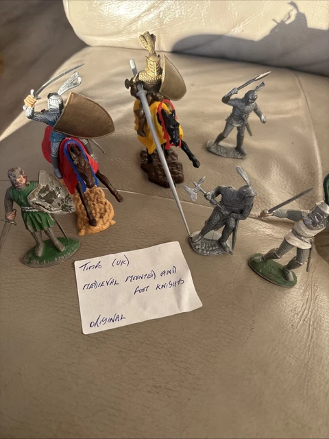 TIMPO MEDIEVAL MOUNTED And Foot Knights Original £7.50 - PicClick UK