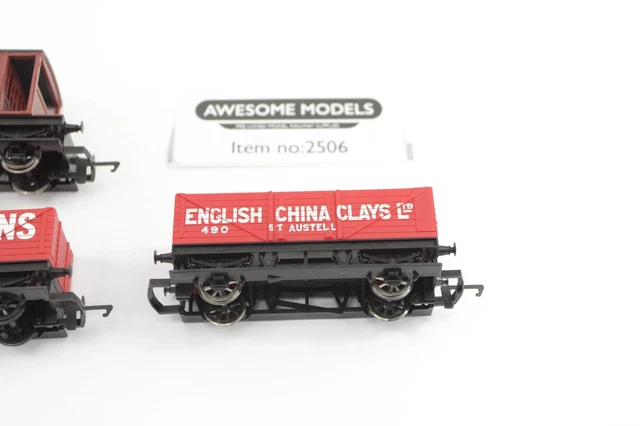 4X HORNBY OO Gauge Wagon Lot Used Unboxed Charringtons English China ...