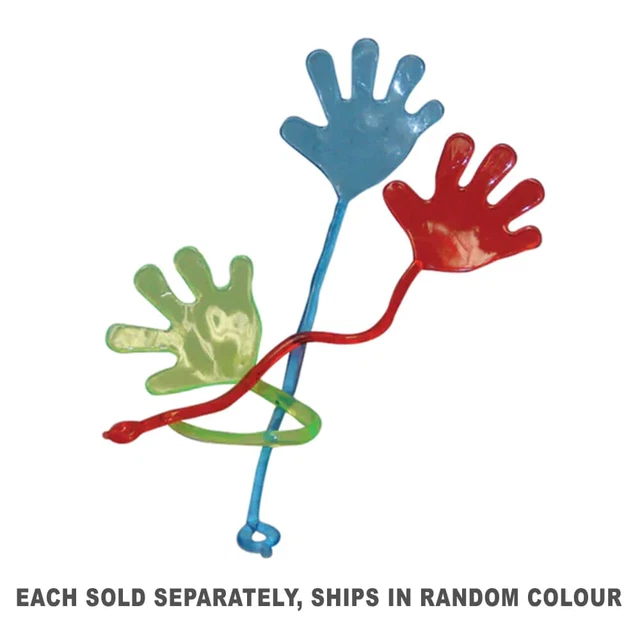 SLAPPY HANDS JELLY String Sticky Hand Funny Playmate Fun Gift for Kids ...