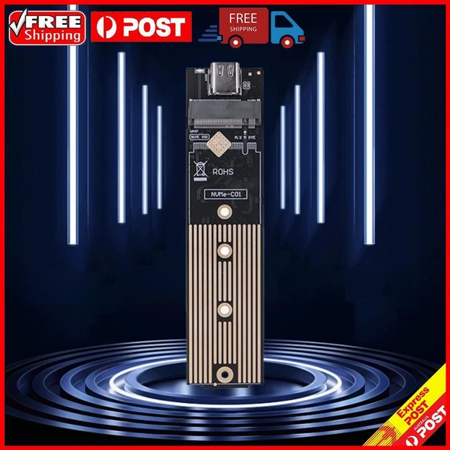 M.2 NVME PCIE NGFF M2 SSD External Enclosures 10Gbps PCI-E Hard Disk ...