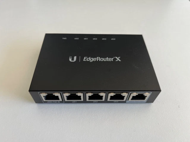UBIQUITI NETWORKS ER-X EdgeRouter X Router $40.00 - PicClick