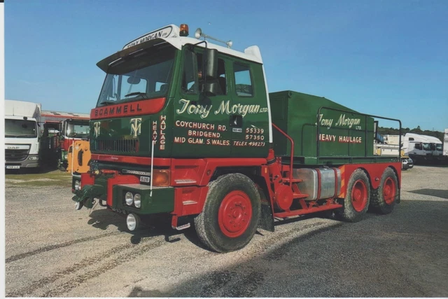 PHOTO, LEYLAND ( Scammell ) Ballast Tractor, Tony Morgan Heavy Haulage ...